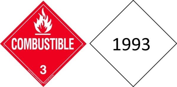 NA1993 with Placard - Daniels Training Services